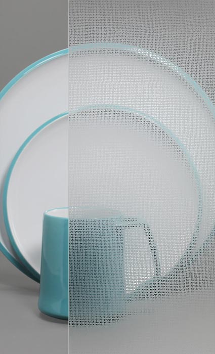 Decorative Cabinet Glass Italian Satin Structure